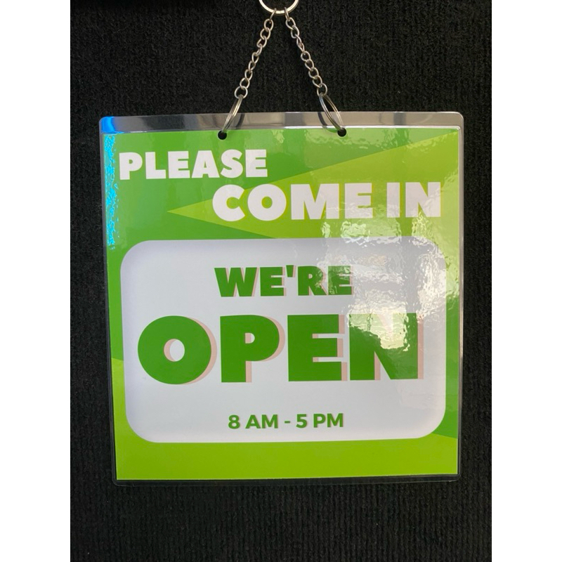 Personalized Open and Close Signage | Shopee Philippines