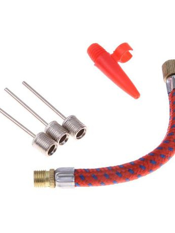 Inflating Needle Basketball Ball Pump Pin Set Needles Hose Sports Ball ...