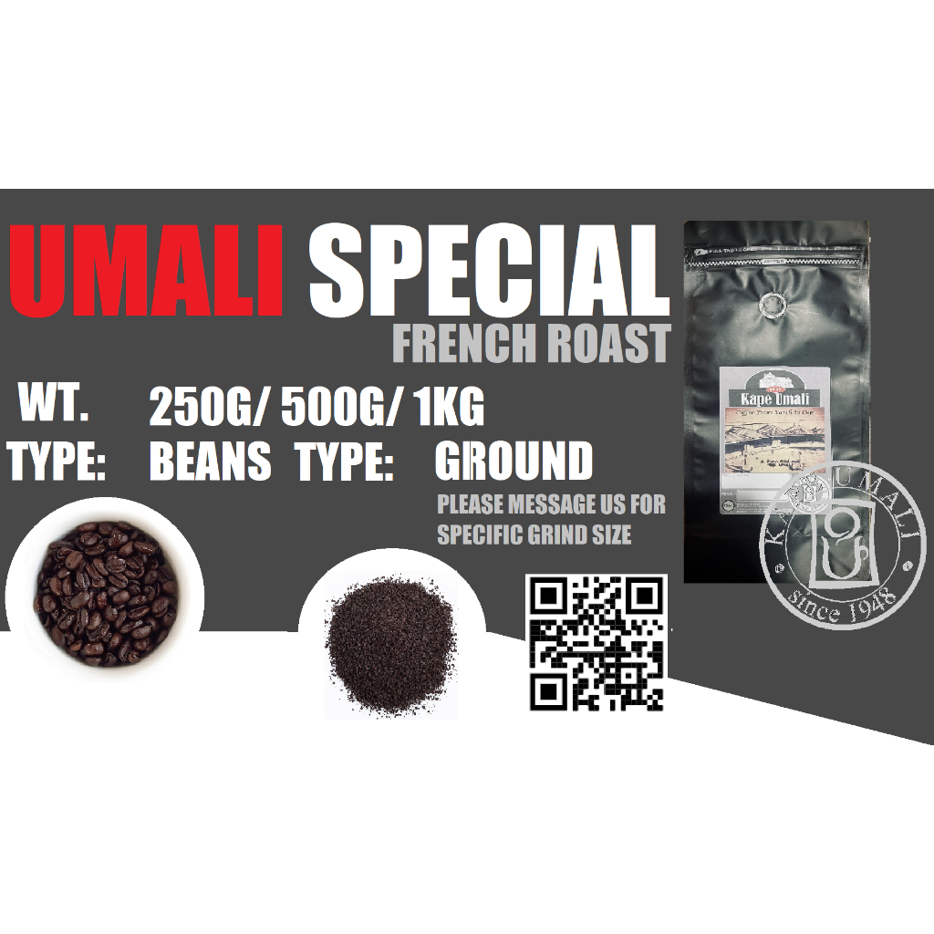 UMALI SPECIAL COFFEE BLEND BY KAPE UMALI COFFEE | Shopee Philippines