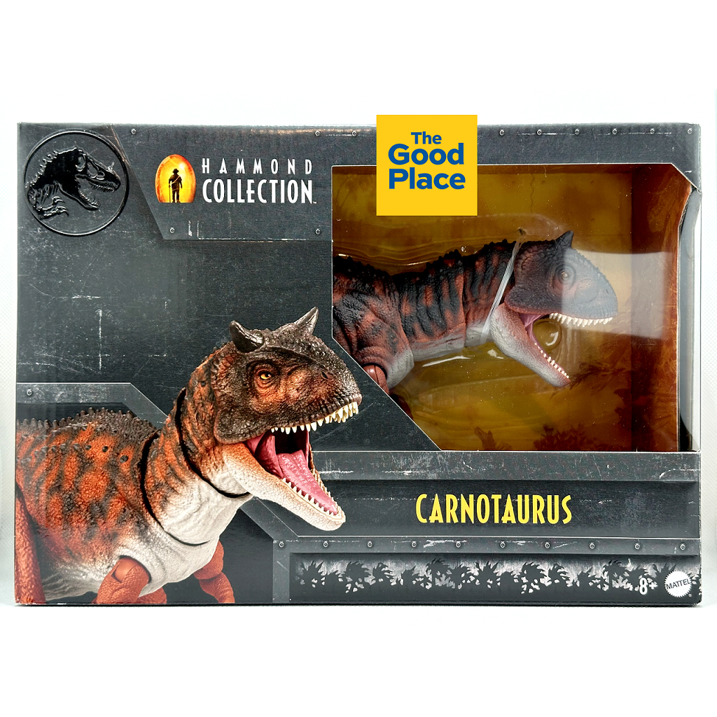 MATTEL Jurassic World Hammond Collection Carnotaurus Large Species ...