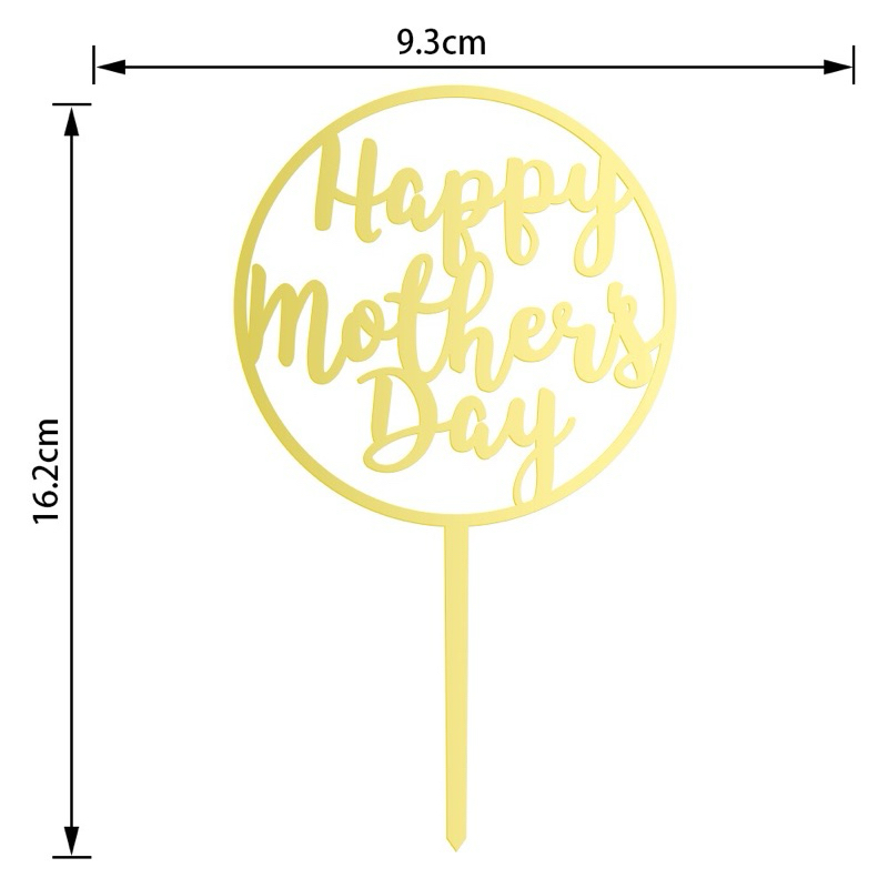 Happy mother’s Day Cake Topper Acrylic Topper Happy birthday mom mama ...