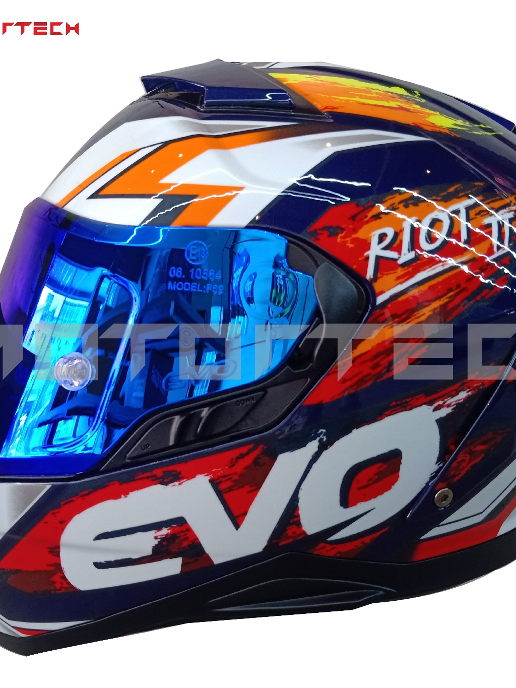 EVO XT-300 RIOT II (WHITE RED/ WHITE BLUE) | Shopee Philippines