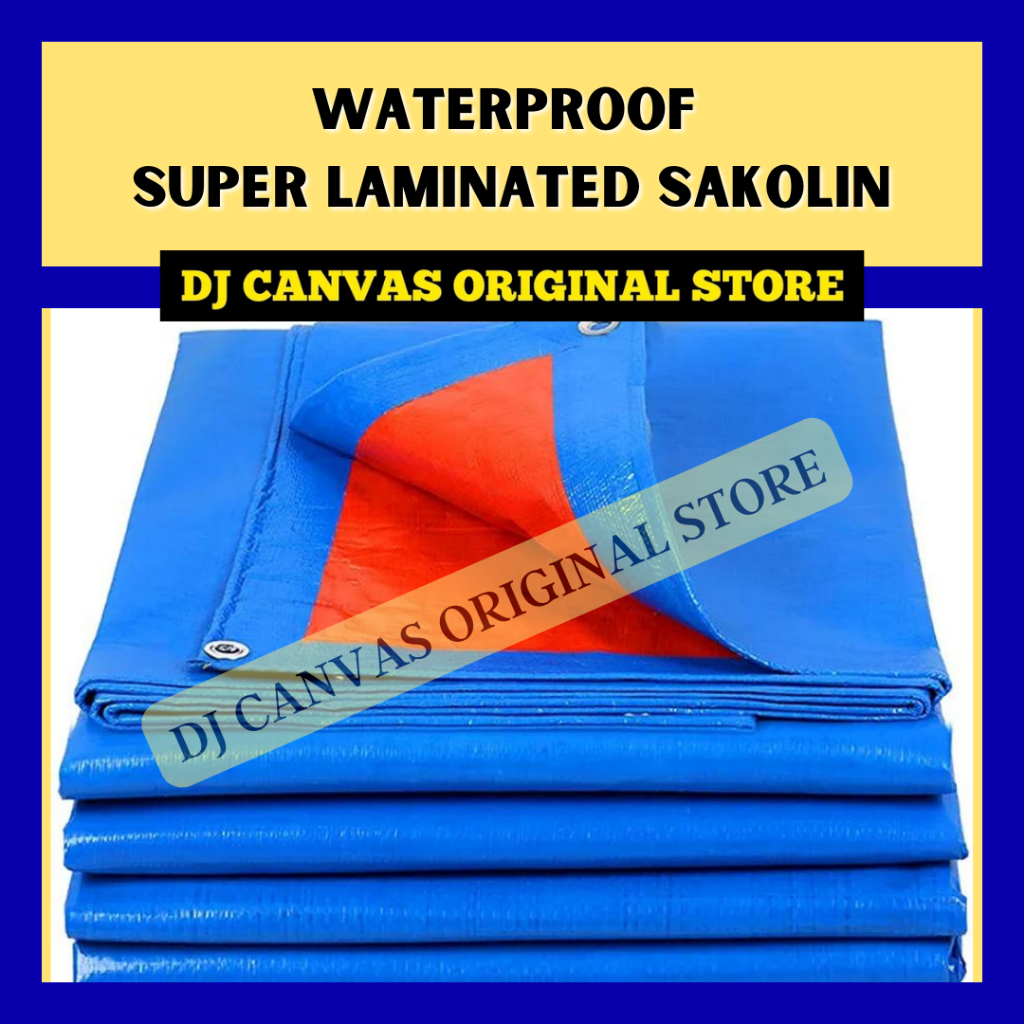 8ft x 8ft SUPER LAMINATED WATERPROOF Sackolin Truck Cover / Trapal ...