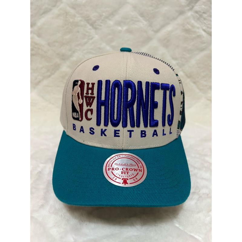 MITCHELL & NESS PRO CROWN FIT NBA HWC CHARLOTTE HORNETS (LASER PRINT ...
