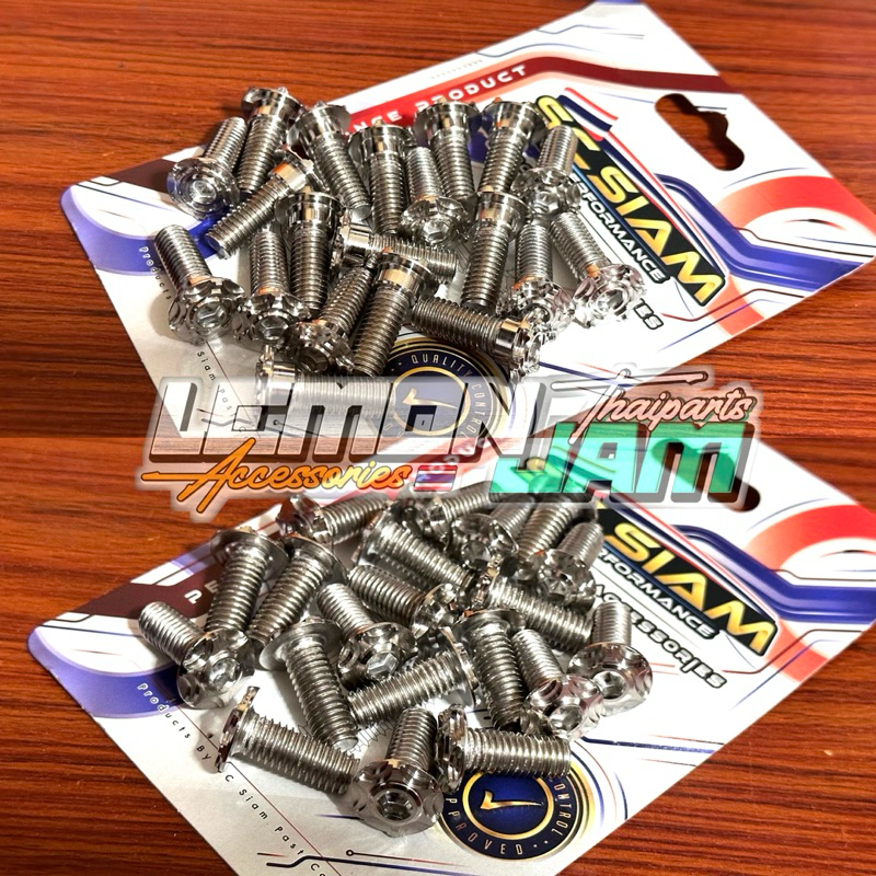 SC SIAM 8X20 DISC BOLT CNC GEAR UNIVERSAL | Shopee Philippines