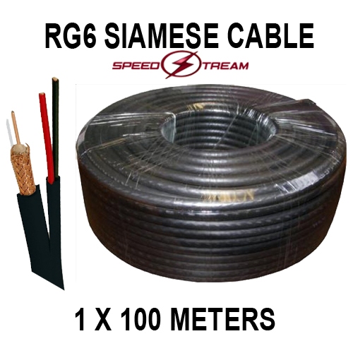 RG6 SIAMESE WIRE 100 METERS | Shopee Philippines