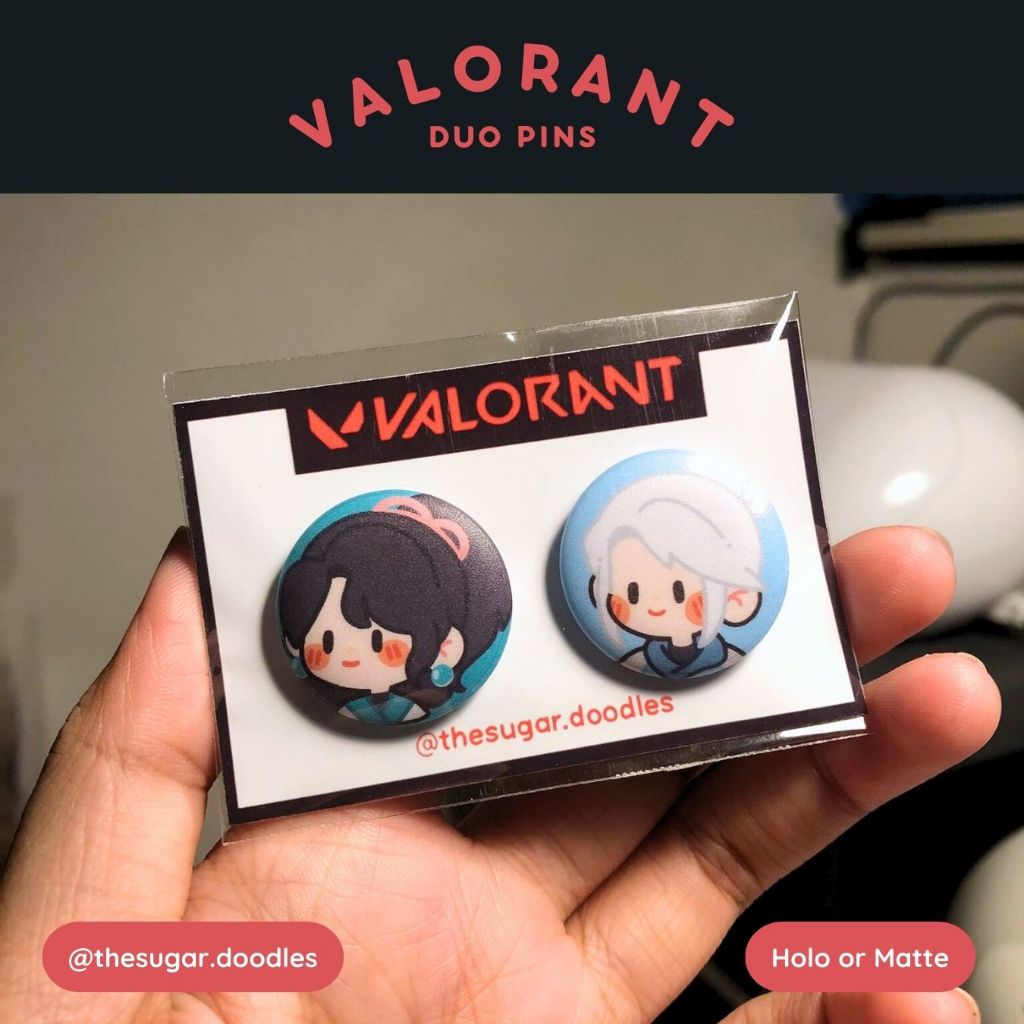 Valorant Mix n' Match Button Pins | Shopee Philippines