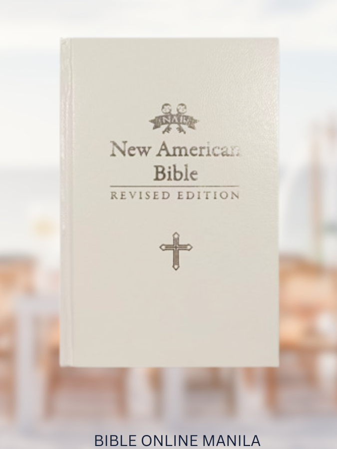 New American Bible Revised Edition WHITE Wedding Bible (NABRE) Compact ...