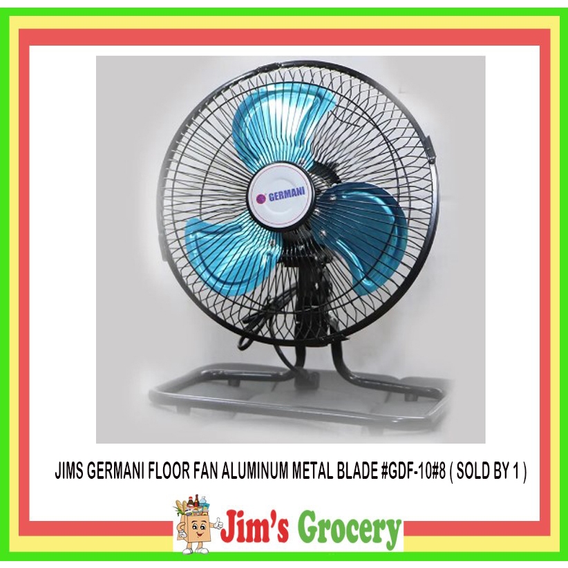 JIMS GERMANI FLOOR FAN ALUMINUM METAL BLADE #GDF-10#8 ( SOLD BY 1 ...