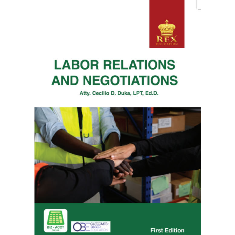 Labor Relations and Negotiations (2024 Edition) by Atty. Cecilio Duka ...