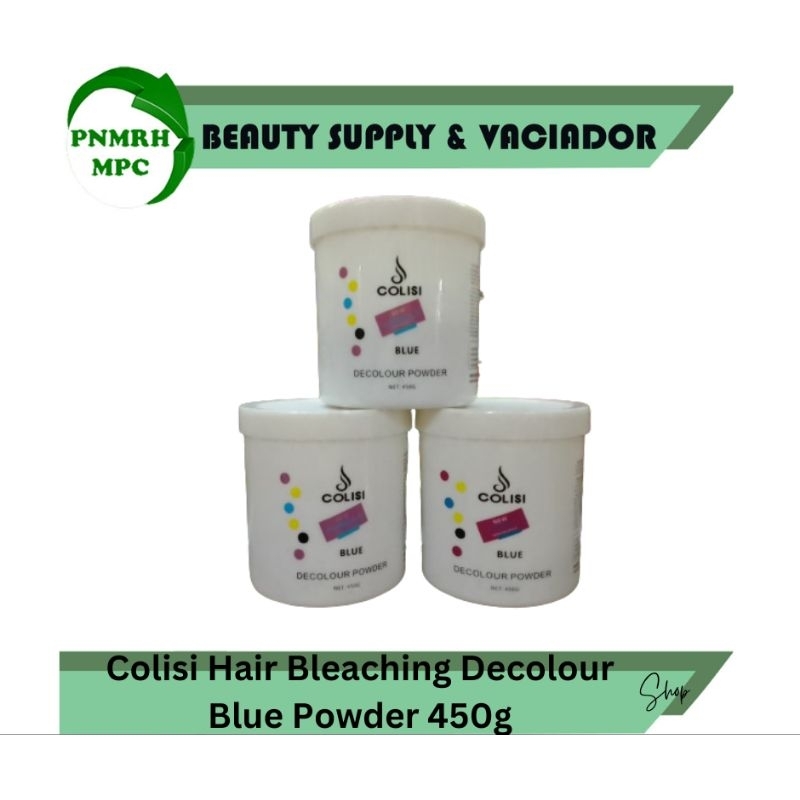 Colisi Hair Bleaching Decolour Blue Powder 450g (New Formula Non ...