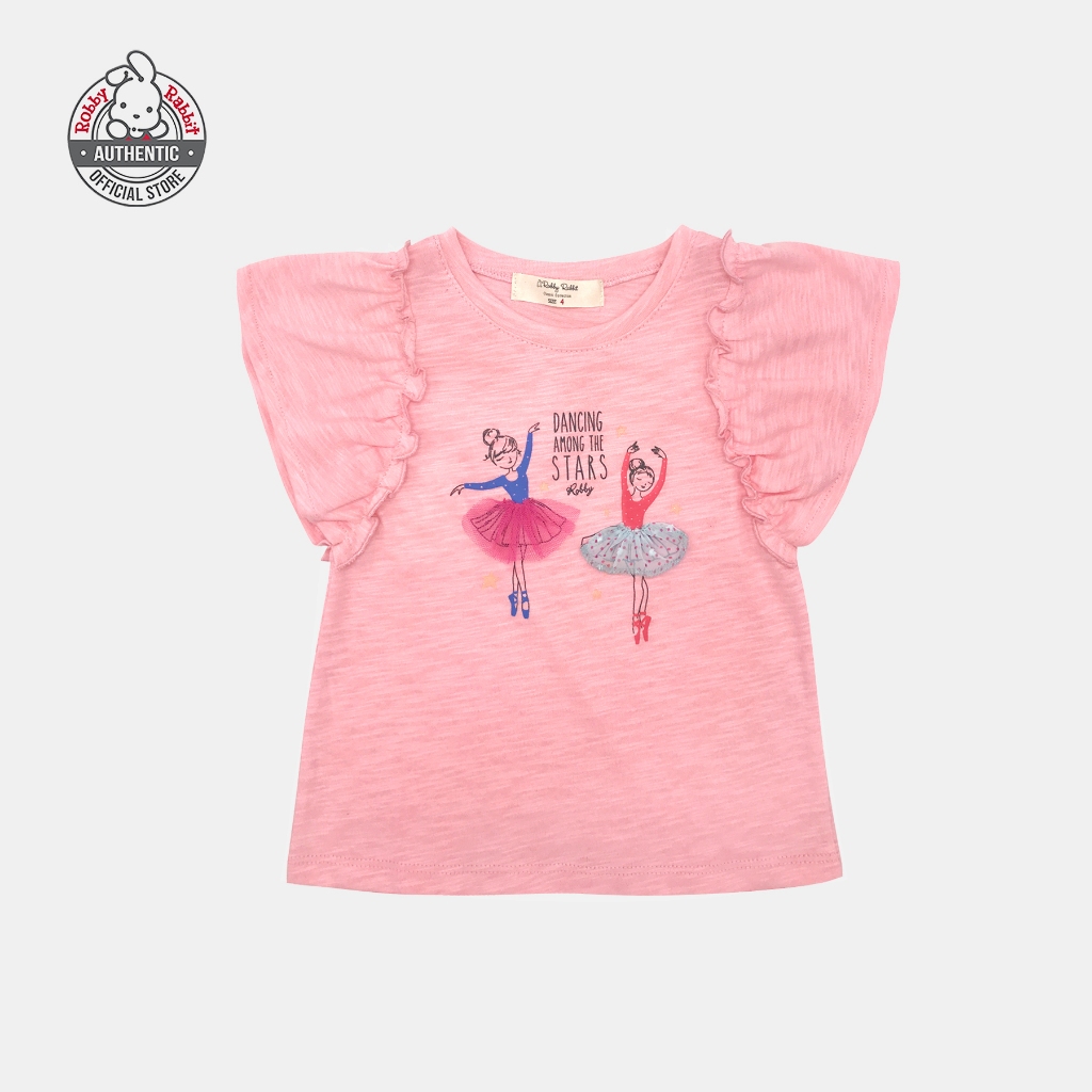 Robby Rabbit Star Dance Blouse (Pink) | Shopee Philippines
