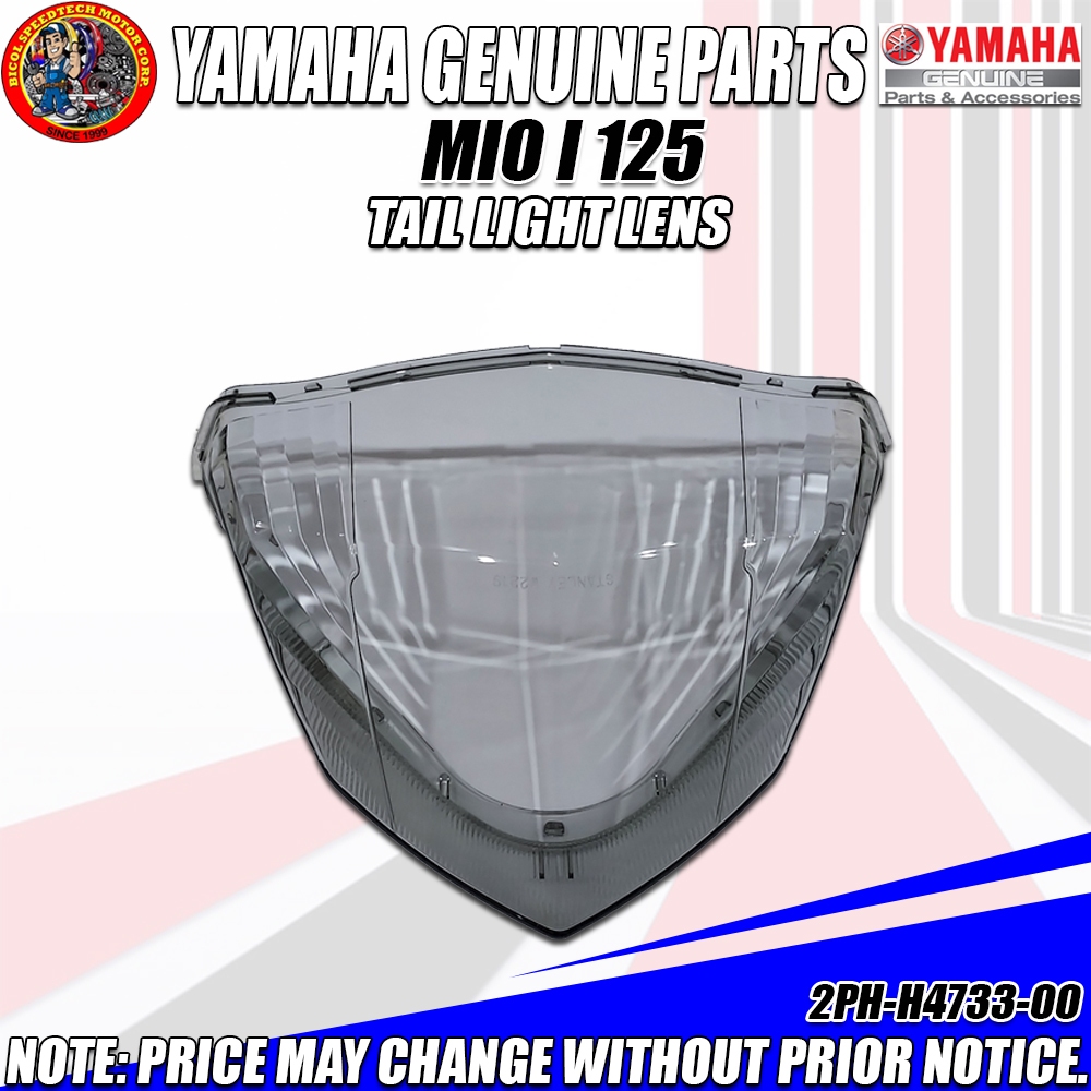 MIO I 125 TAIL LIGHT LENS (YGP) (GENUINE: 2PH-H4733-00) | Shopee ...