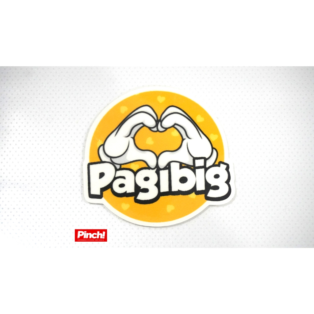Pinch Inspirational Sticker - #Pagibig (2pcs) | Shopee Philippines