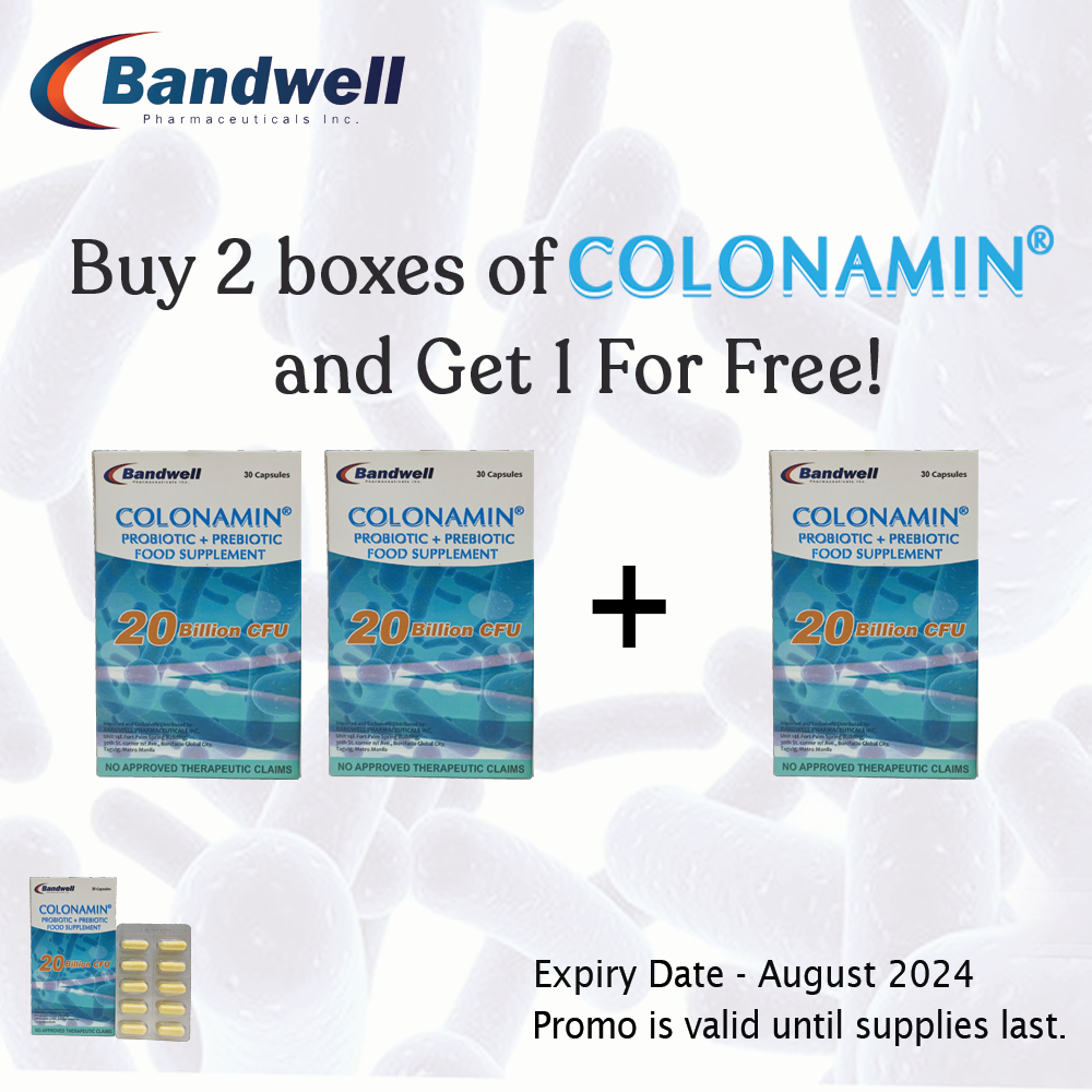 Colonamin Buy 2 Boxes and Get 1 For FREE (Probiotic + Prebiotic) 20 ...