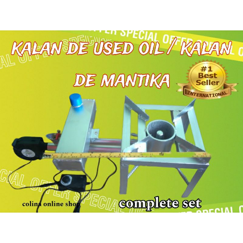 used oil kalan blue flame / kalan de mantika | Shopee Philippines