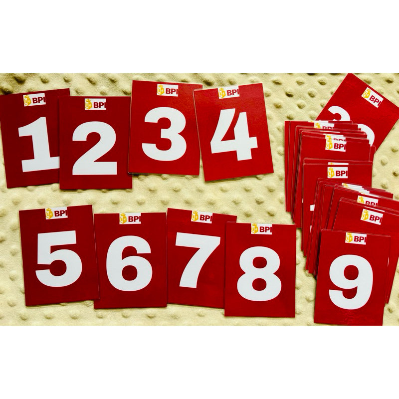 CUSTOMIZED CUSTOMER NUMBERS LINE NUMBERS QUEUEING STORE NUMBERS ...