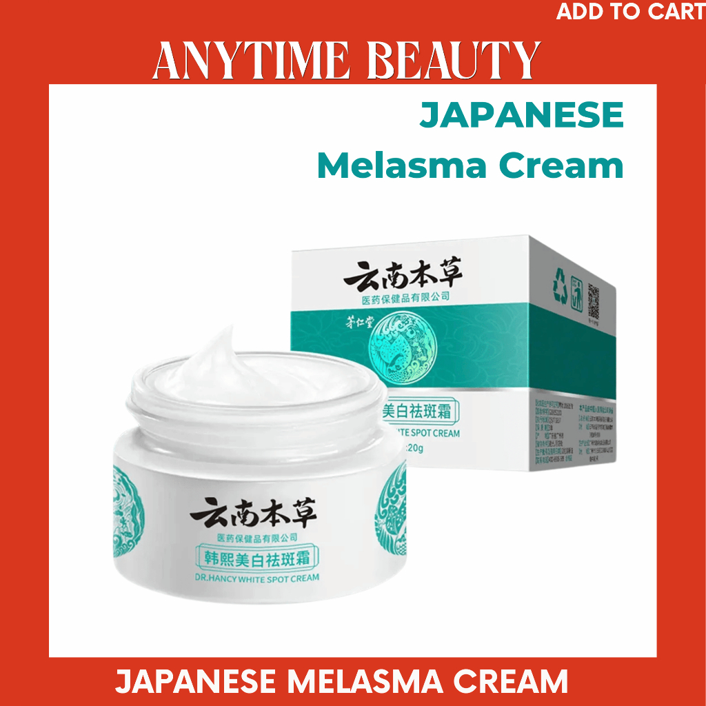 Japanese Melasma Cream Original - Moisturizing Skincare for Melasma ...