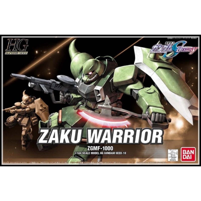 HG 1/144 Zaku Warrior | Shopee Philippines