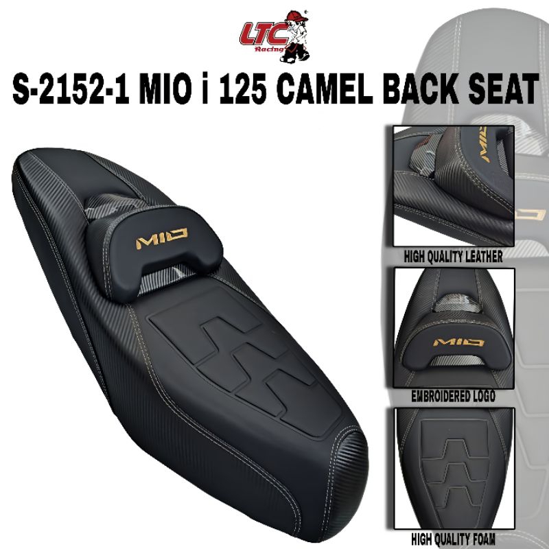 CAMEL BACK SEAT FOR NMAX V1/V2/AEROX V1/MIO i 125/ADV 150/HONDA CLICK 160 | Shopee Philippines