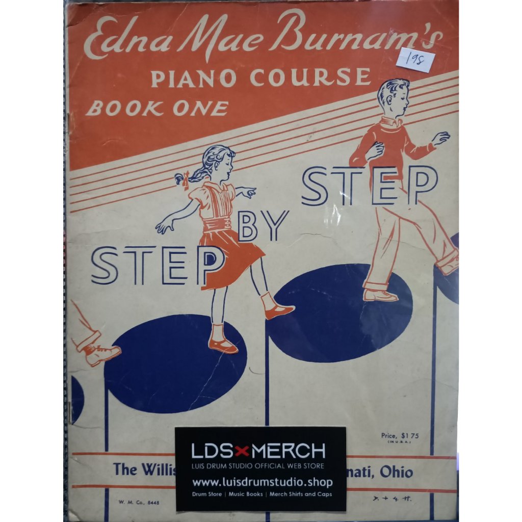 Piano Book Edna Mae Burnams Step By Step book 1 Old Stock | Shopee ...