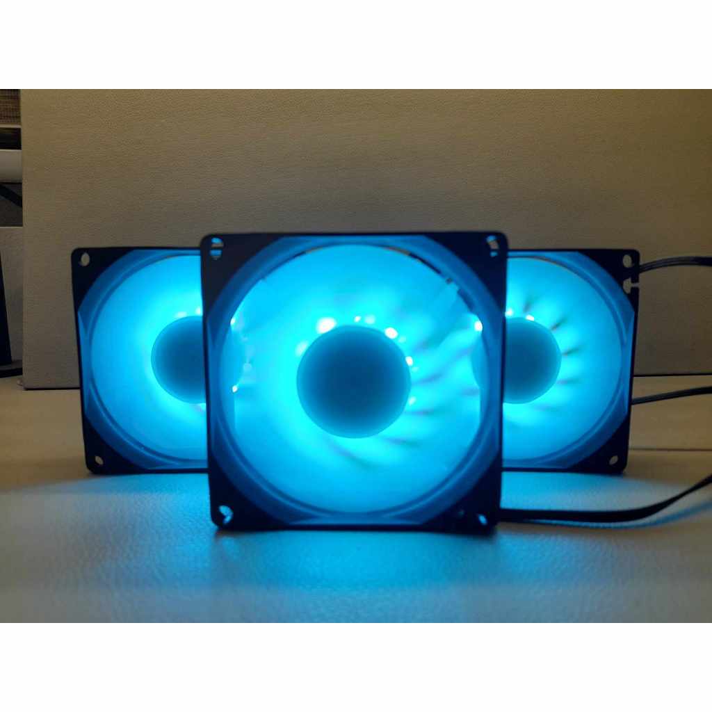 8cm 80mm Exhaust Fan High RPM Chassis Fan Led fan | Shopee Philippines