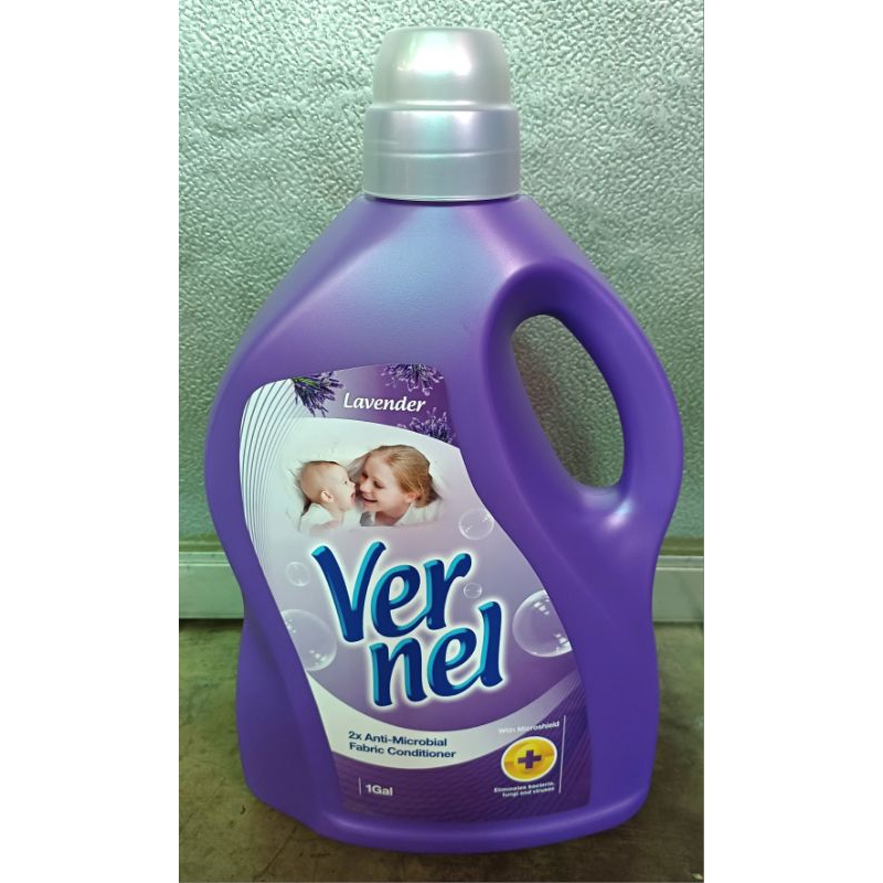 1 Gallon Vernel Lavender Anti-Microbial Fabric Conditioner | Shopee ...