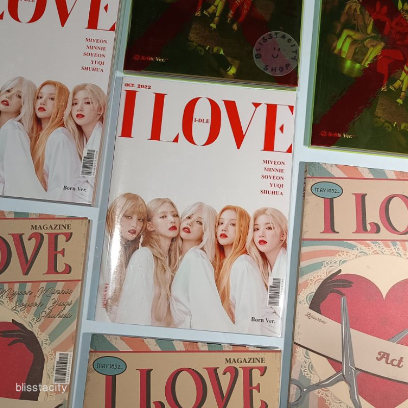 UNSEALED | (G)I-DLE I LOVE 5TH MINI ABUM | OFFICIAL MERCH GIDLE | Shopee Philippines