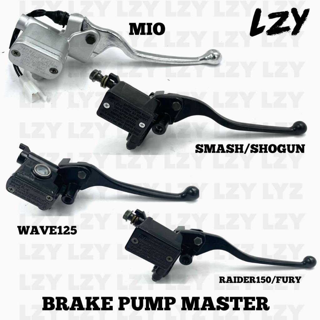 LZY Brake Pump Master Motorcycle XRM WAVE MIO RAIDER SNIPER SMASH FURY ...