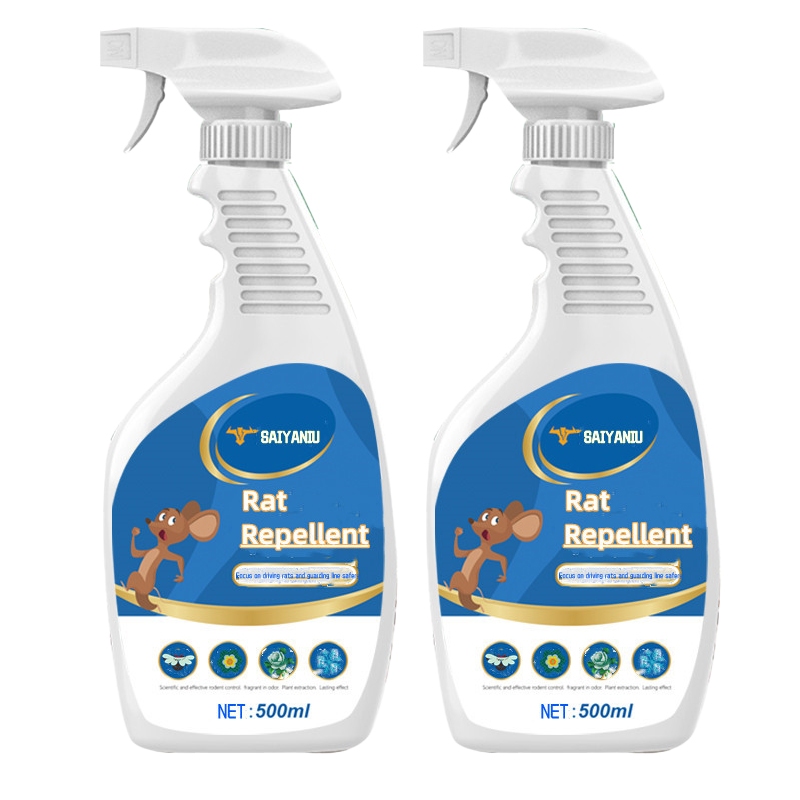 Powerful Rat Repellent Spray 500g Repels Rats From Home And Car Engine ...
