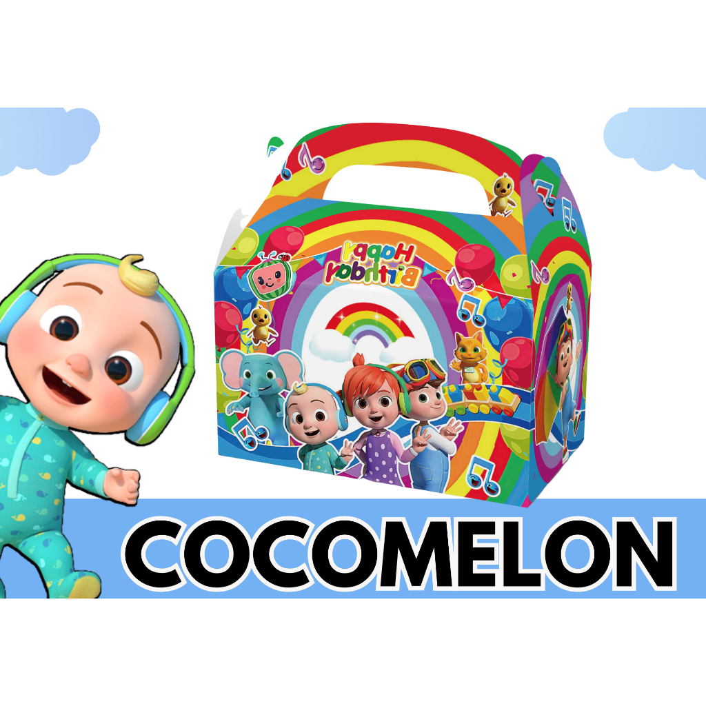 Cocomelon Party Loot Box theme Gifts Favor box for Kids birthday ...
