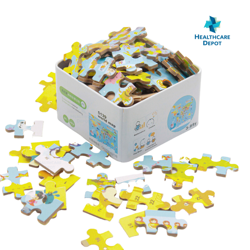 World Map Puzzle (Chinese) | Shopee Philippines