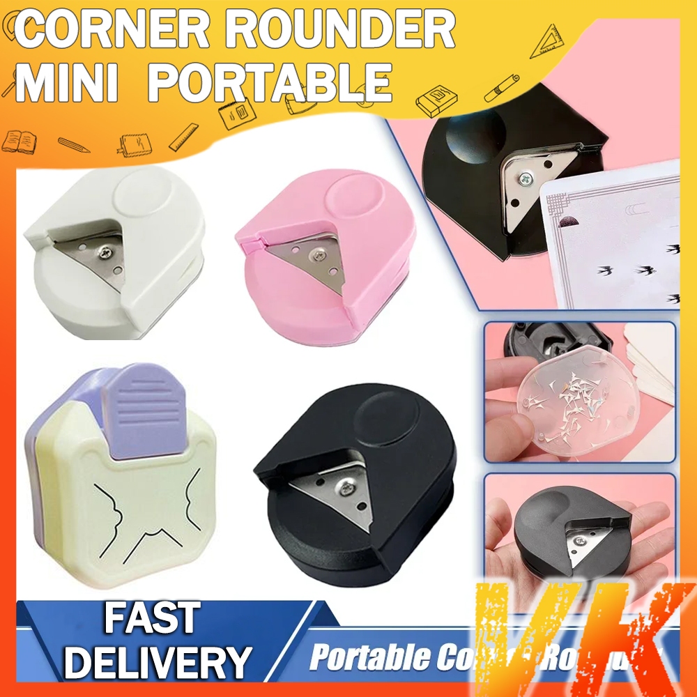 VK Mini Corner Rounder Paper Punch Trimmer Portable Cutter Cards Photo ...