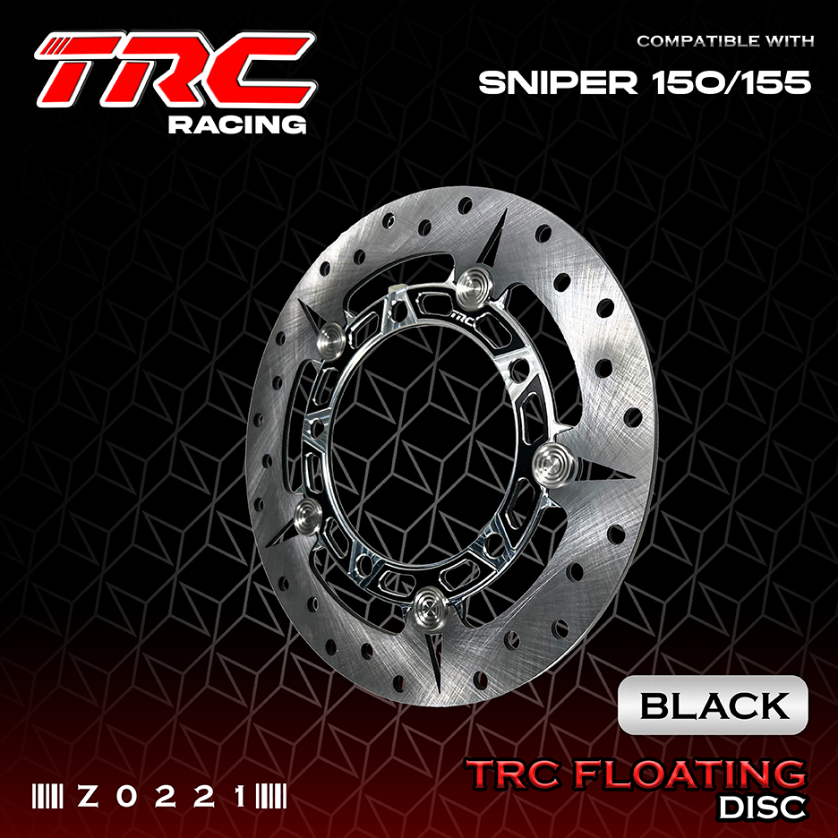 TRC FLOATING FRONT DISC BRAKE for Sniper 150/155 5 HOLES 245mm Z0221 ...