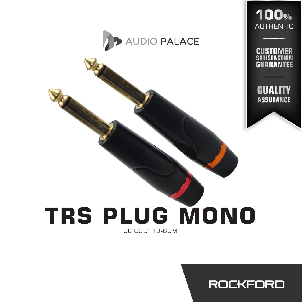 1/4 TRS Plug Mono JC-GCD110-BGM 1/4 TRS Plug Mono | Shopee Philippines