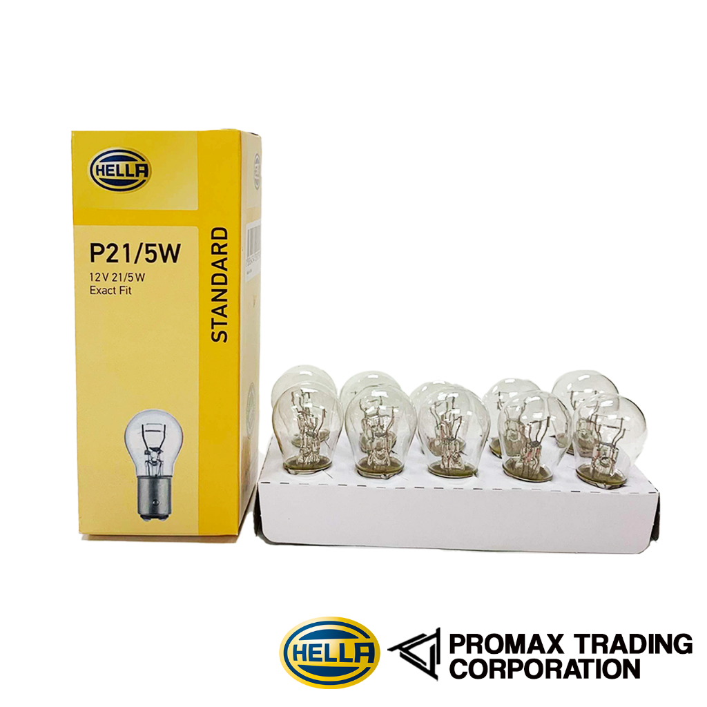 Hella P21 / 5W 12V 24V Double Contact Bulb Tail Light Signal Light bulb ...