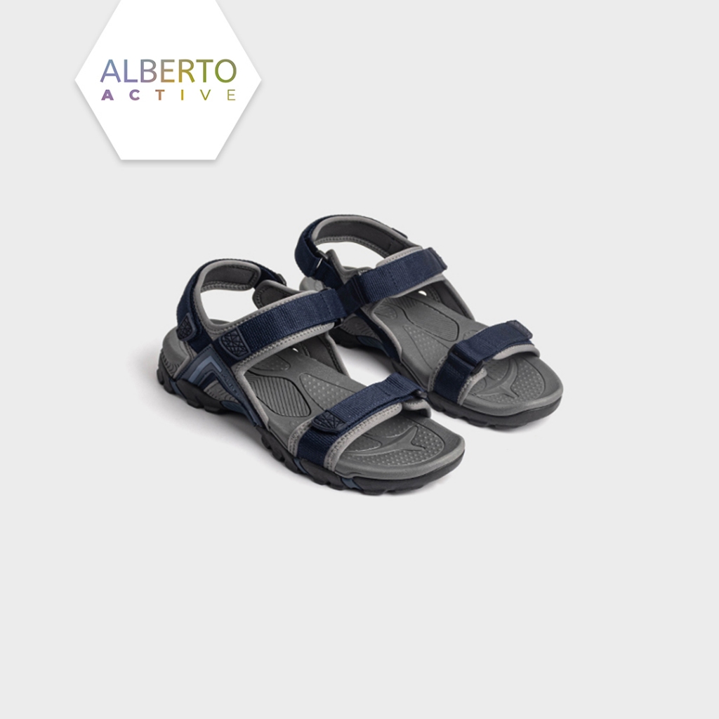 ALBERTO Men's Active Adam Ankle Strap Sandals | Shopee Philippines