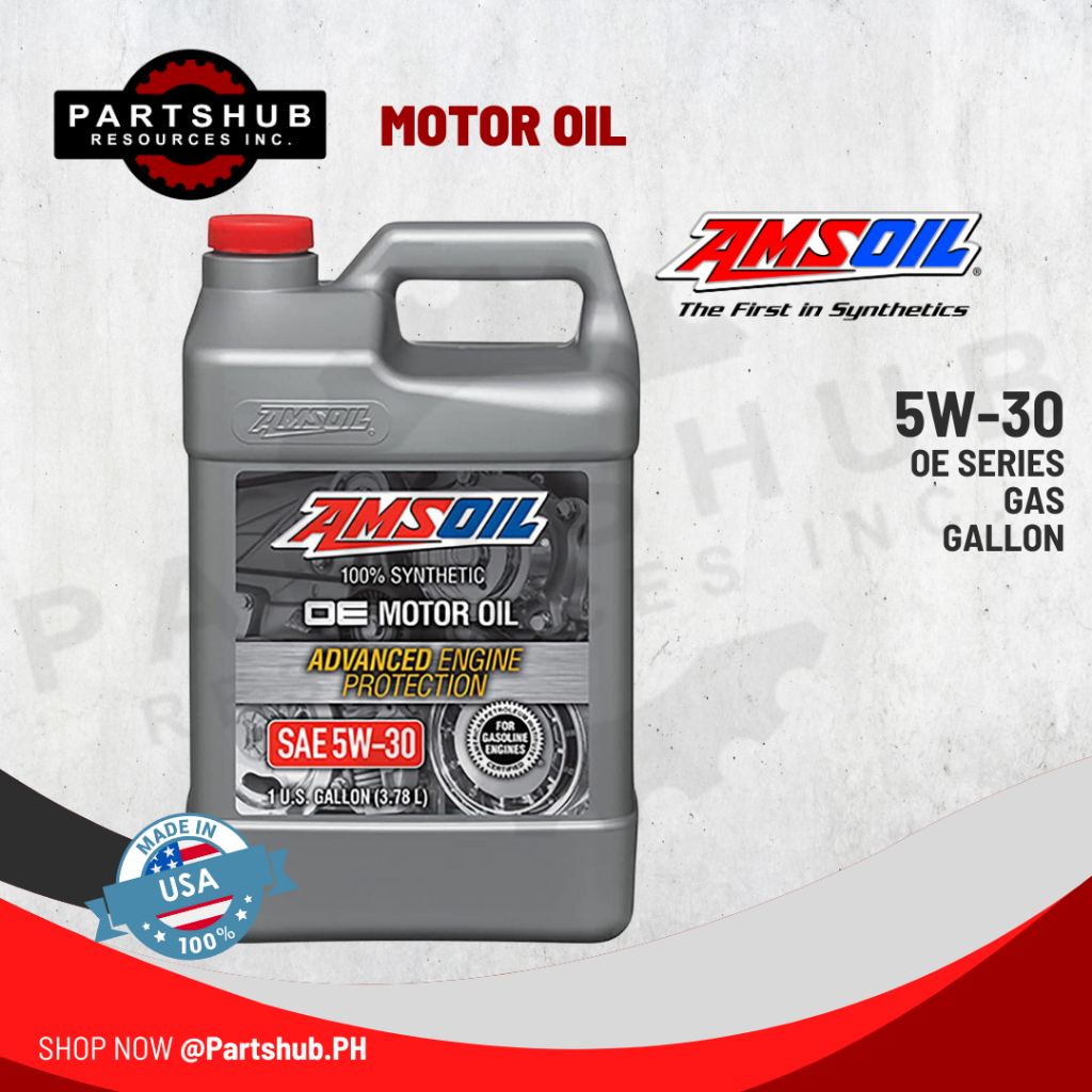 AMSOIL-0129 5W-30 OE ENGINE OIL GAS, 1 GALLON | Shopee Philippines