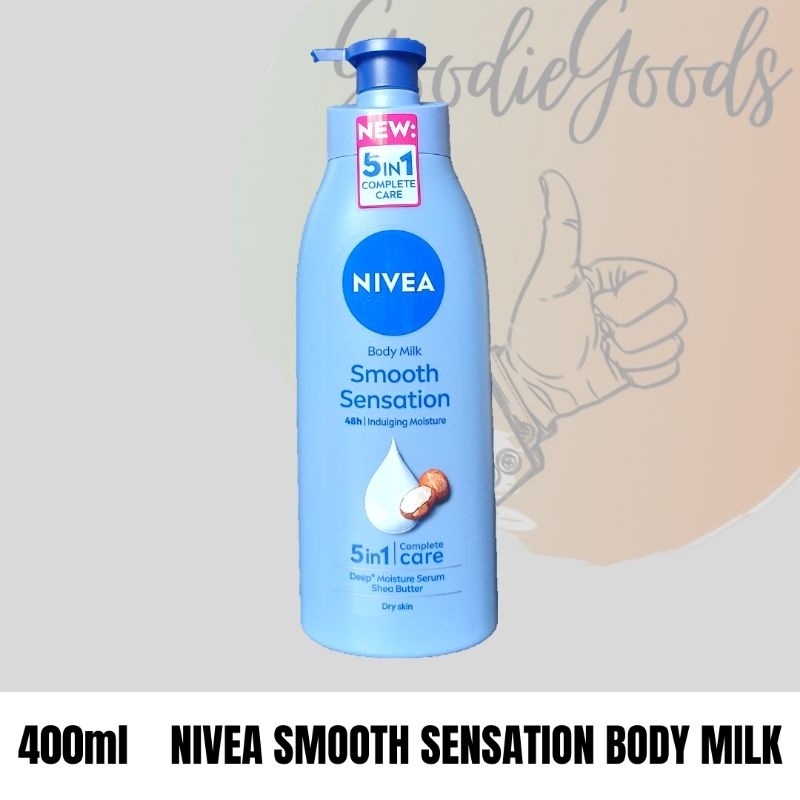 Nivea Smooth Sensation Body Milk Lotion 250/400/625ml | Shopee Philippines