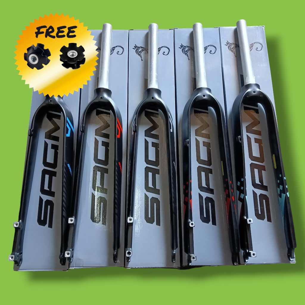 Sagmit K1.0 K2.0 Aluminum Alloy Rigid Fork 27.5 29 Lightweight Mountain ...