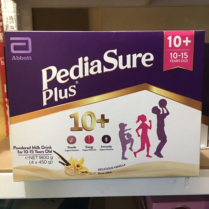 Aunthentic Abbott Pediasure Plus 10+ Vanilla Flavor **DENTED BOX ...
