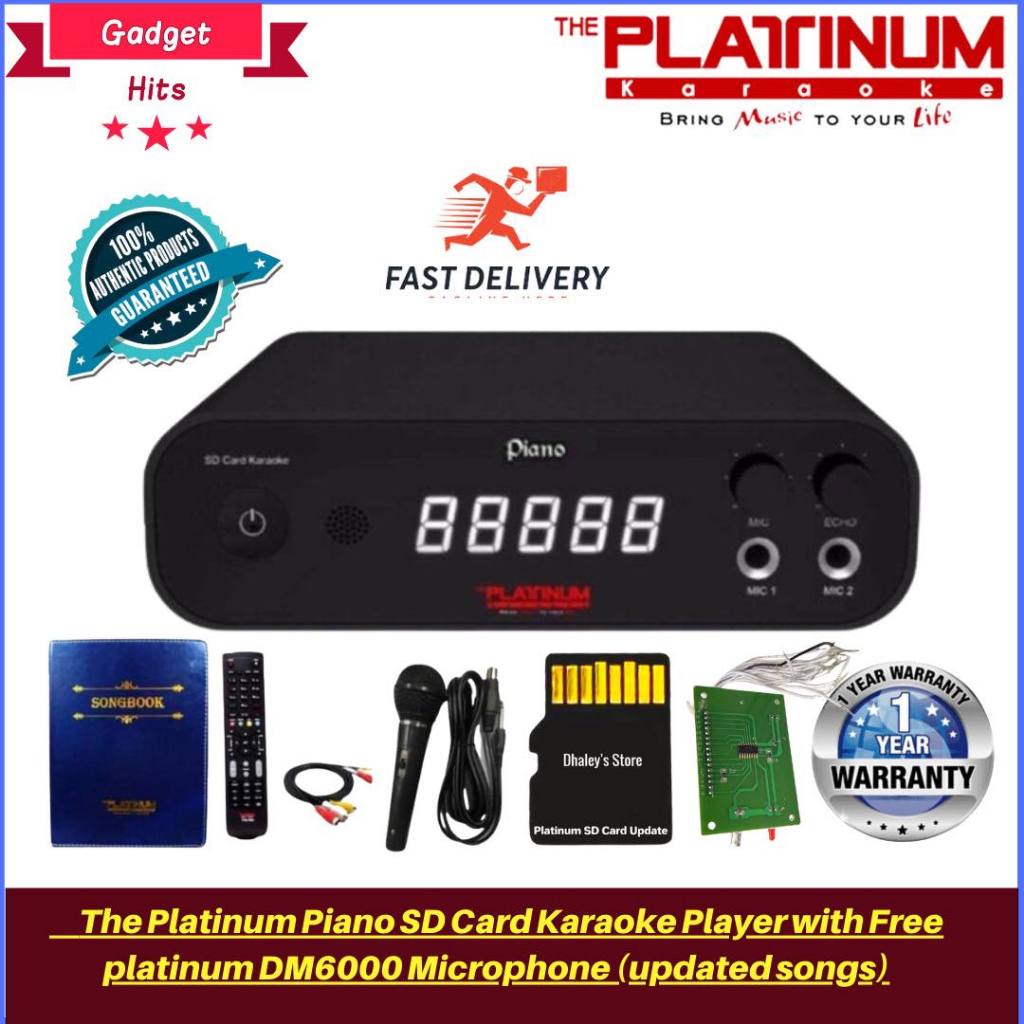 The Platinum Piano SD Card Karaoke Player with Free platinum DM6000 ...