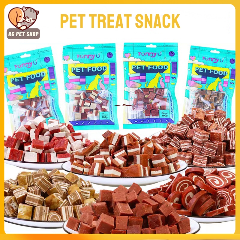 【Rock Bottom Price】100g Pet Snack Dog Treats Pet Dog Treat Chicken ...