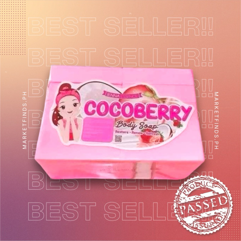 COCOBERRY WHITENING SOAP KILO By JENNA ESSENCE | Shopee Philippines