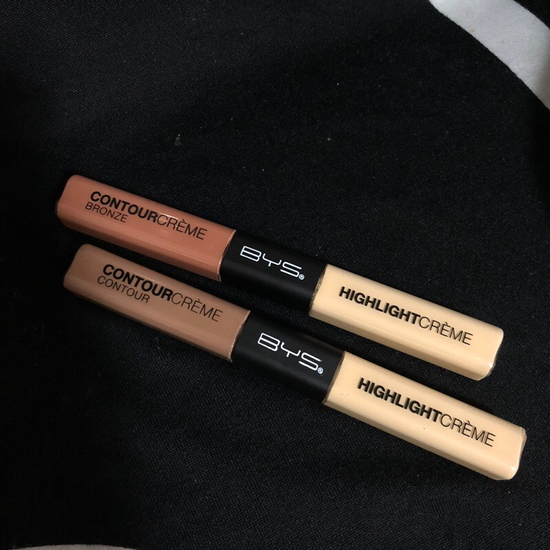 BYS Contour and Highlight Creme Duo Bronze | Shopee Philippines