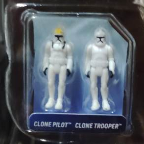 Jazwares Micro Galaxy Squadron Clone Troopers only (set) | Shopee ...