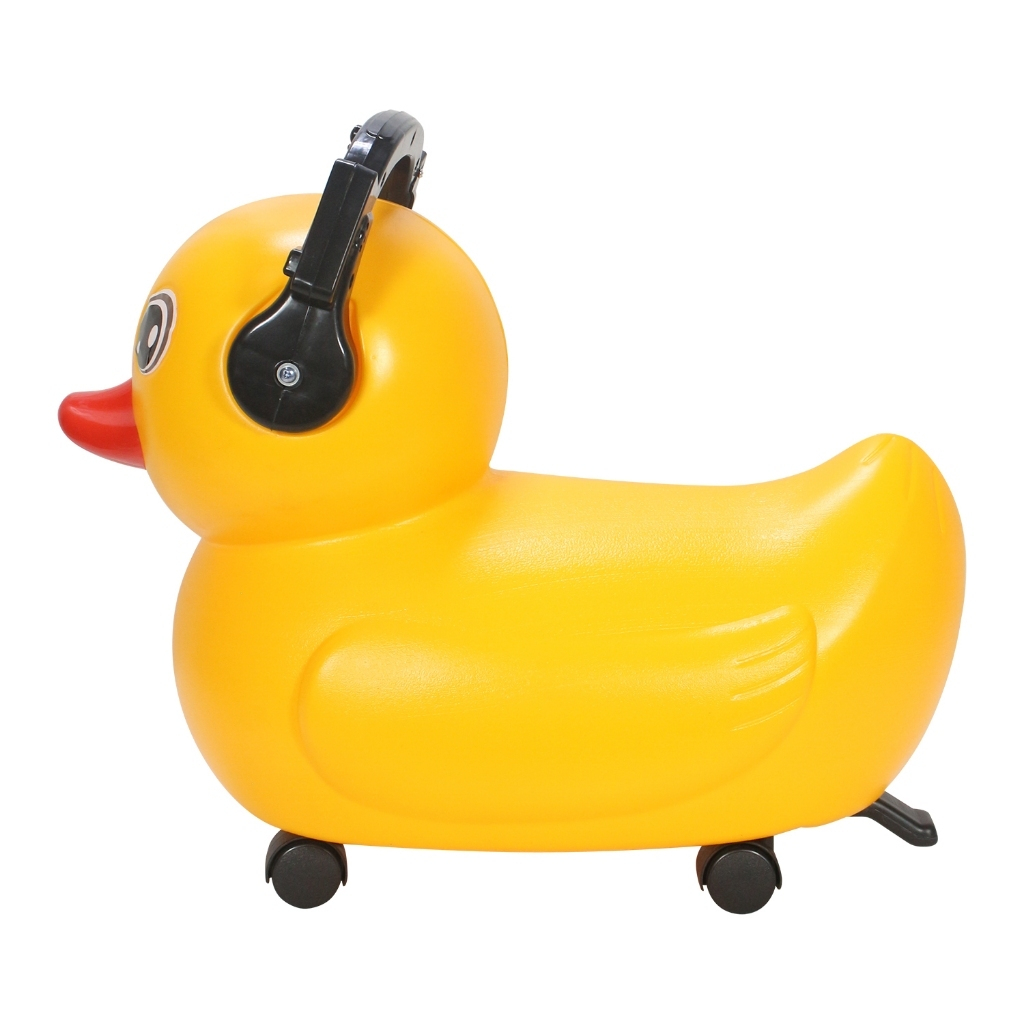 Cute Duck Kiddie Toon Ride On Car Kids Toys With Music For Toddler 4 ...