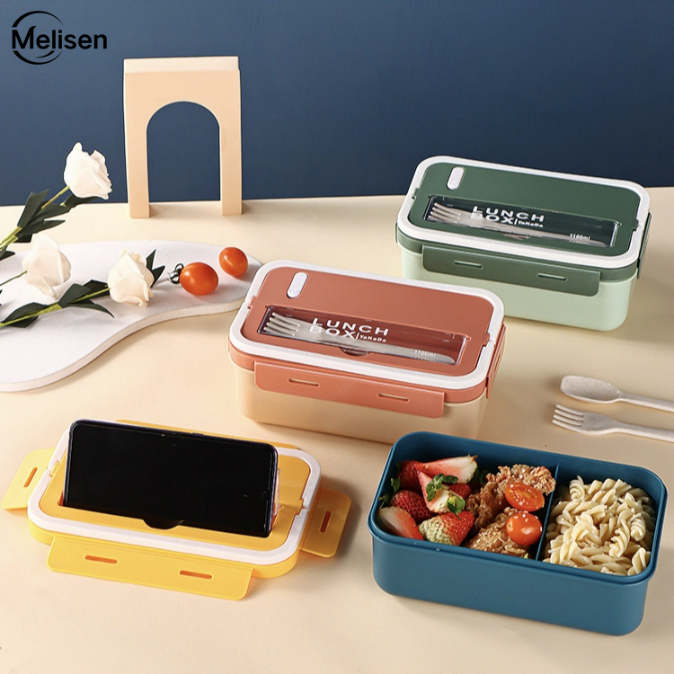 1100ml Creative New Student Lunch Box Japanese-style Sealed Multi ...