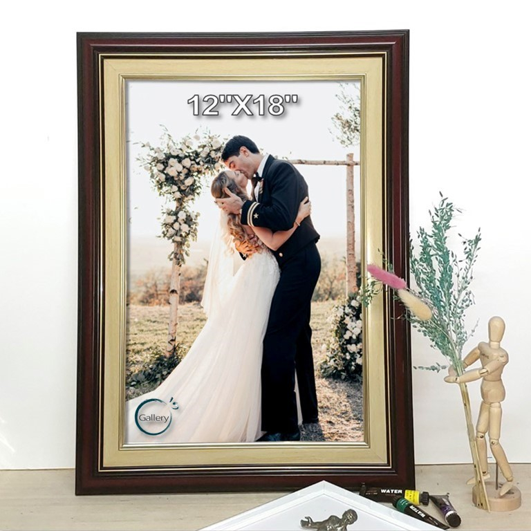 SALE! Double Frame 5R, 6R, 8R, 8.5"x11", 8.5"x13", 10R, 11R,12R and 12"x18" Picture Size+Photo ...