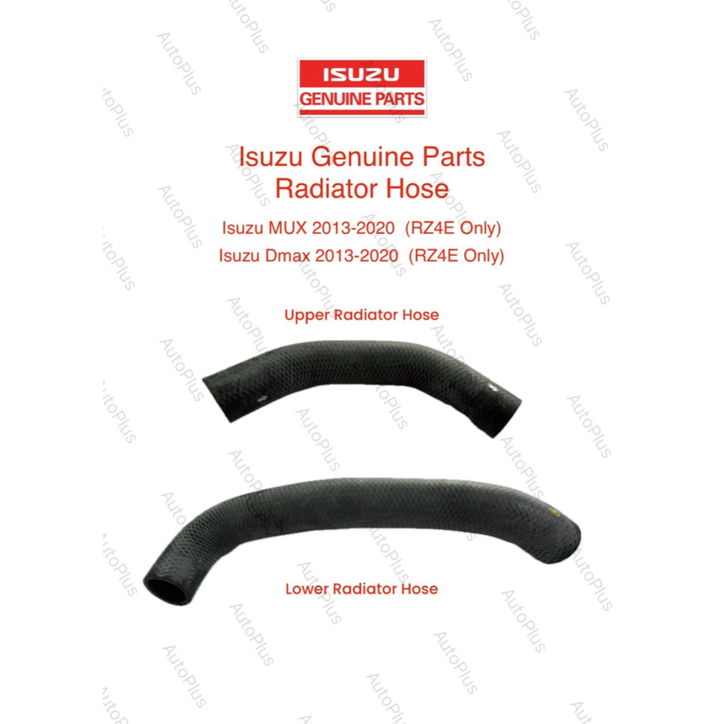Isuzu Genuine Parts Radiator Hose: DMAX MUX 2013 - 2020 RZ4E | Shopee ...